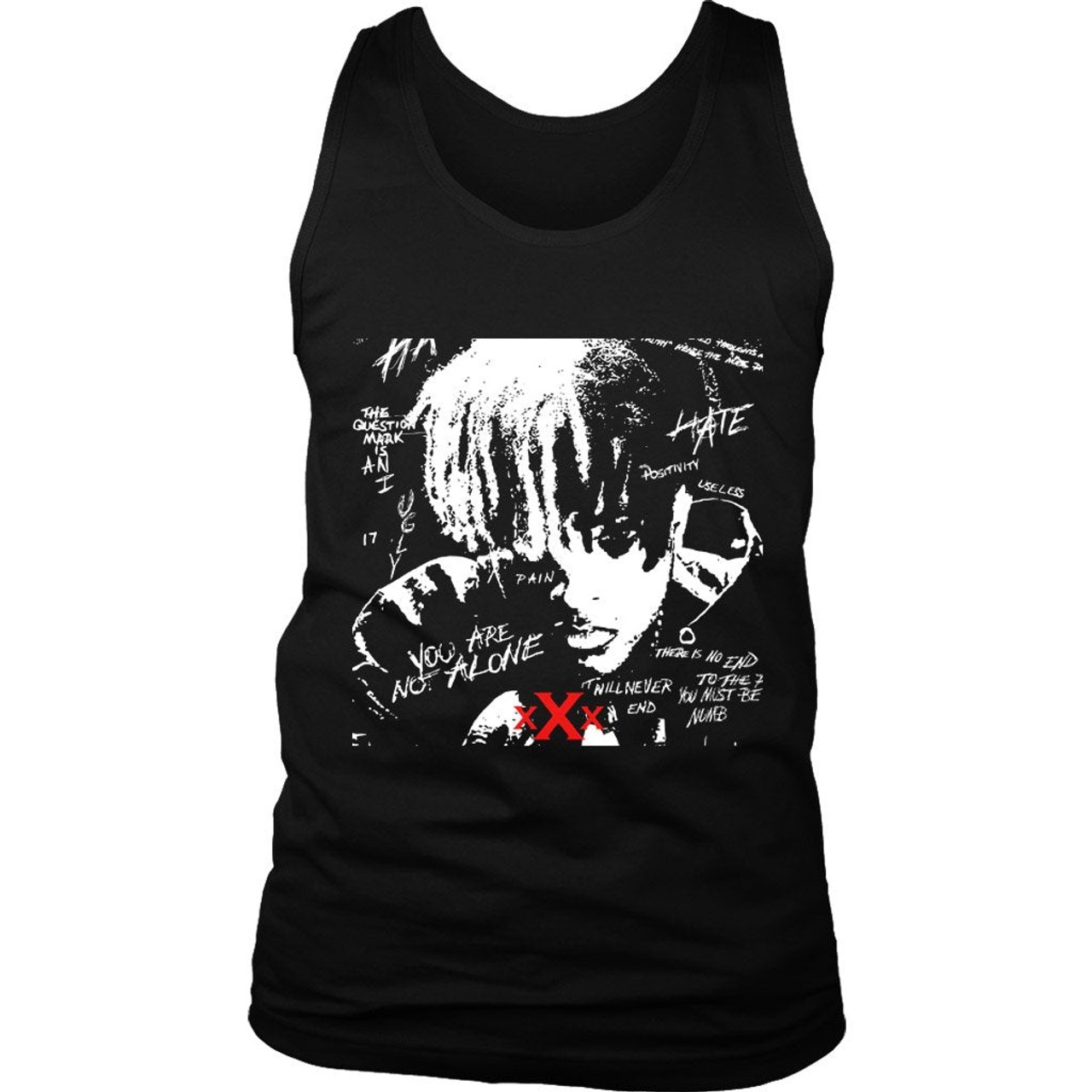 Xxxtentacion Words Mans Tank Top