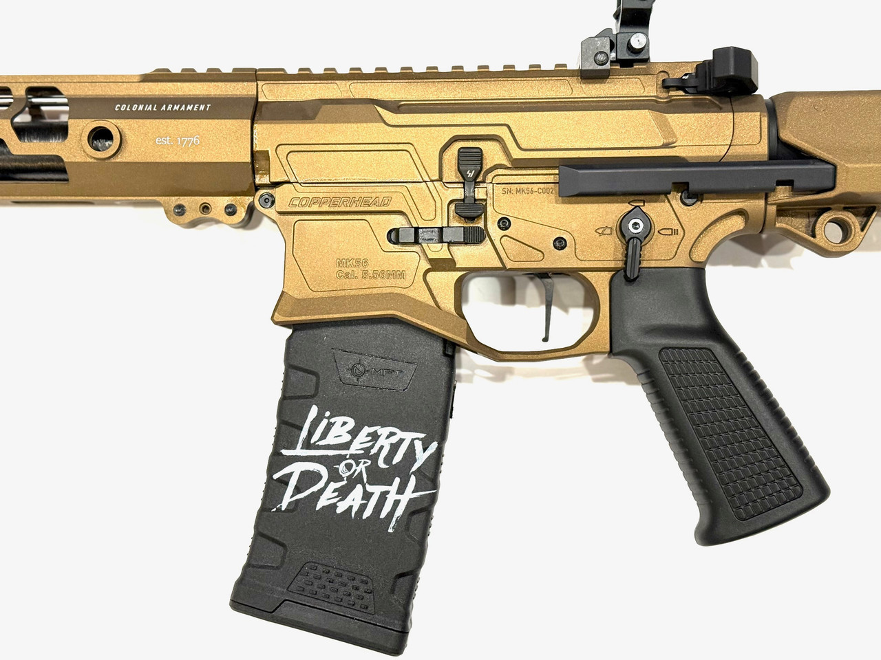Copperhead MK56 5.56MM Short Stroke Piston Pistol