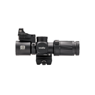 Vudu Rifle Scope, 3-9X32mm, HC-1 Reticle, EFLX Mini Reflex Red Dot