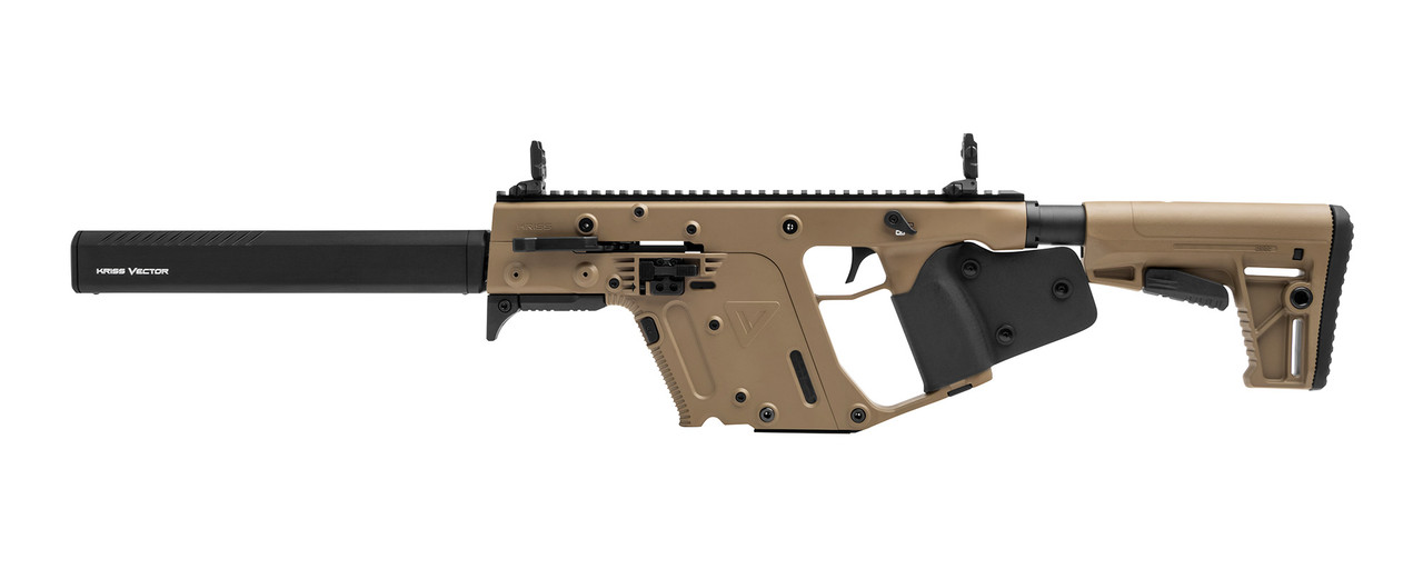 KRISS Vector KV90-CFD22 CRB G2 Semi-Auto Rifle 9mm 16" 10+1 FDE ...
