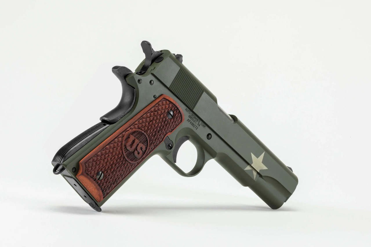Auto Ordnance 1911BKOC11 Tanker 1911 .45 ACP 5" 7+1 Army OD Green