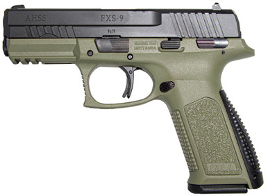 American Tactical ATIGFXS910GRN FXS-9 9mm 4.1" 10 Rounds Green