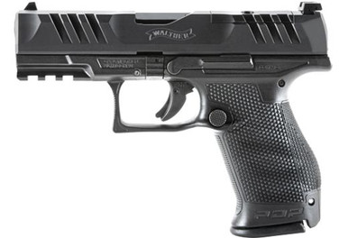 Walther 2851229 PDP OR Compact 9mm 4" 15+1 Black Polymer
