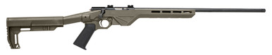 Citadel CIT17HMRBLTFDE Trakr .17HMR Bolt-Action Rifle 18" 5+1 Flat Dark ...