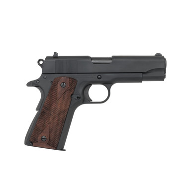 Tisas 10100114 1911 Tank Commander .45 ACP 4.25" 7+1 Black/Walnut