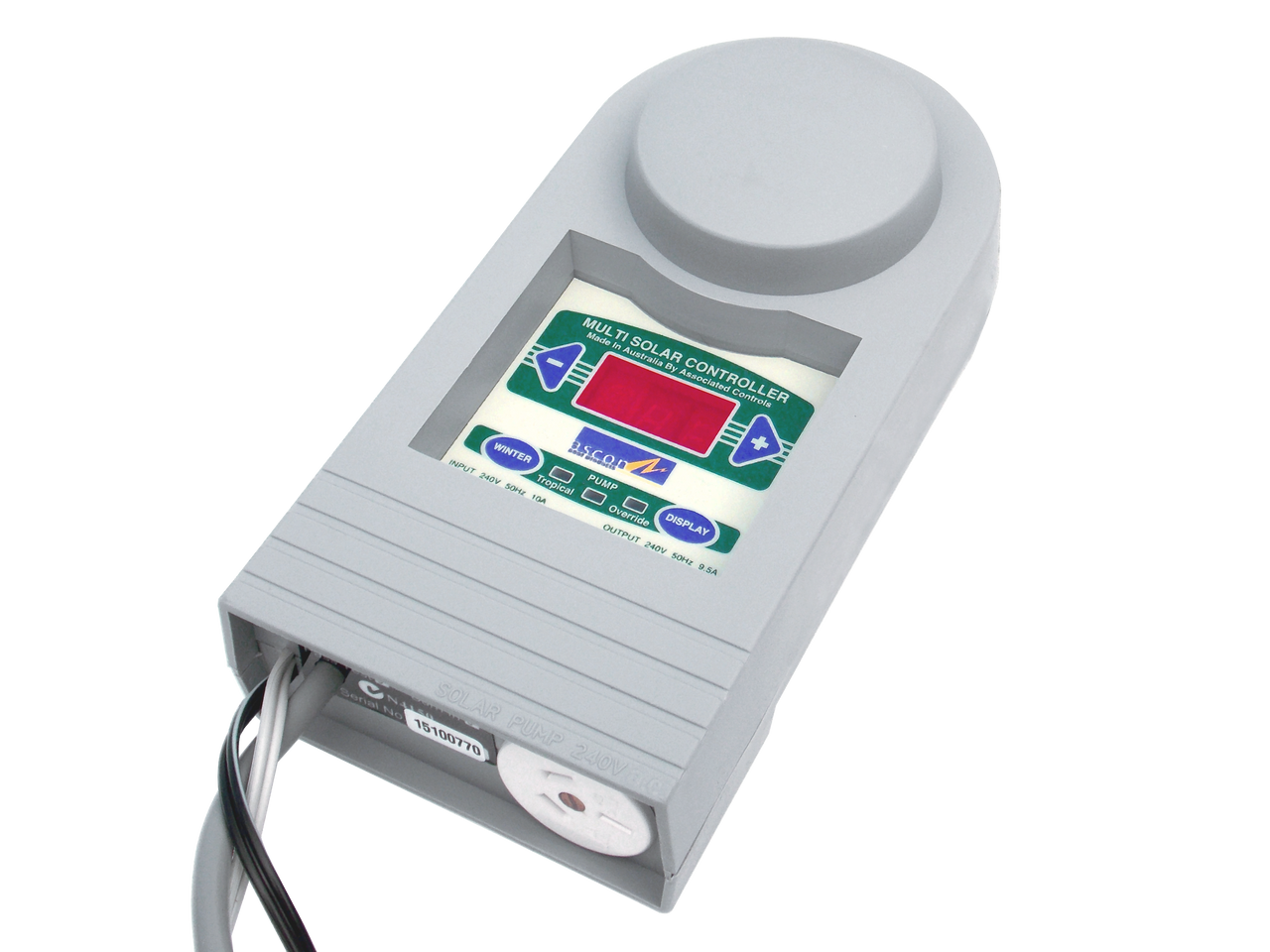 Ascon MS3D-V - Auto Valve Solar Pool Heating Controller (Controller ...