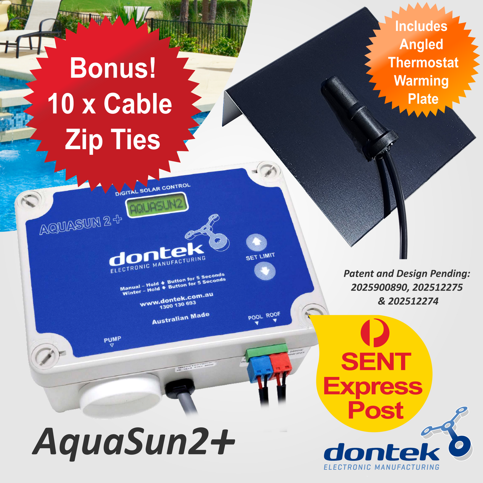 Solar Pool Heating Controller | EcoOnline