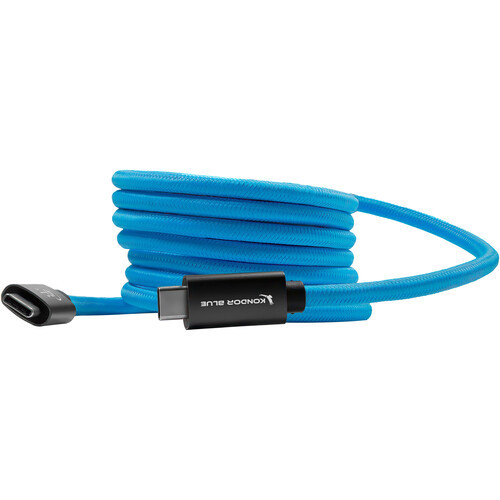 Kondor Blue Thunderbolt 4 USB-C Cable - 6'