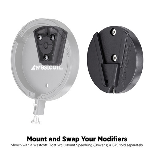 WESTCOTT FLOAT WALL MOUNT BASE and ADAPTER KIT (W1581)