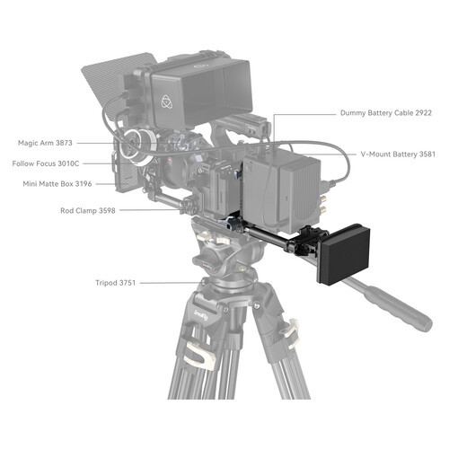 SmallRig ADVANCED COMPACT V-MOUNT BATTERY MOUNTING SYSTEM - Precision ...
