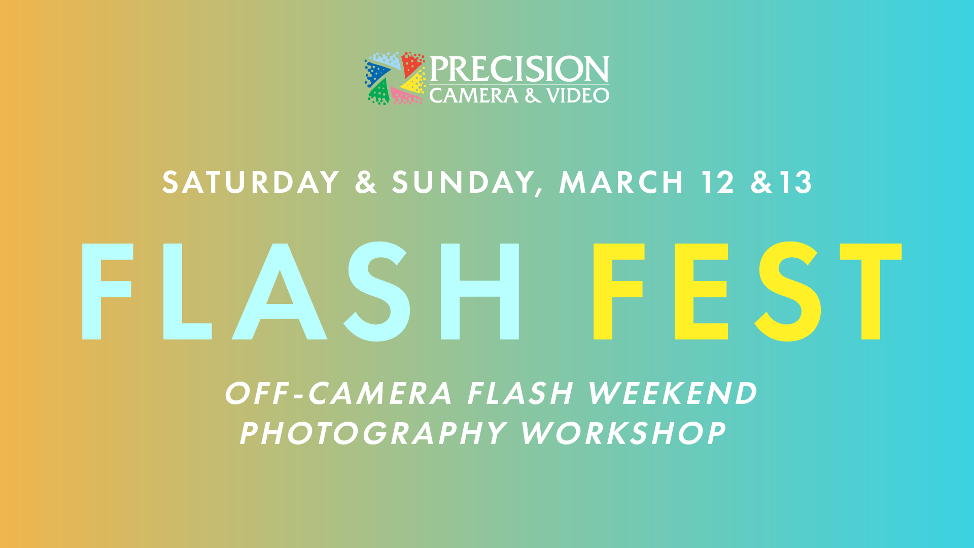 RESCHEDULED FOR MAY: Join us for Flash Fest on March 12 + 13 ...