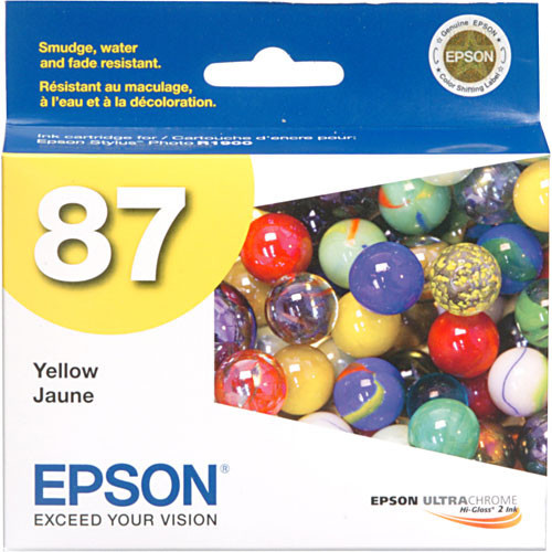 Epson 87 Ink Cartridge - Yellow