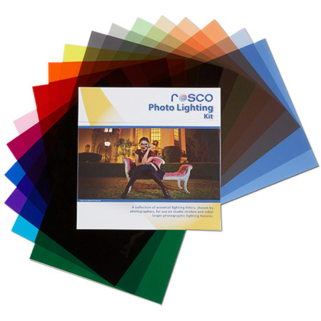 Rosco Cinegel 12x12" Filter Kit - Photo Lighting Kit