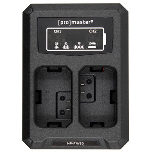 ProMaster USB Dually Charger - Sony NP-FW50