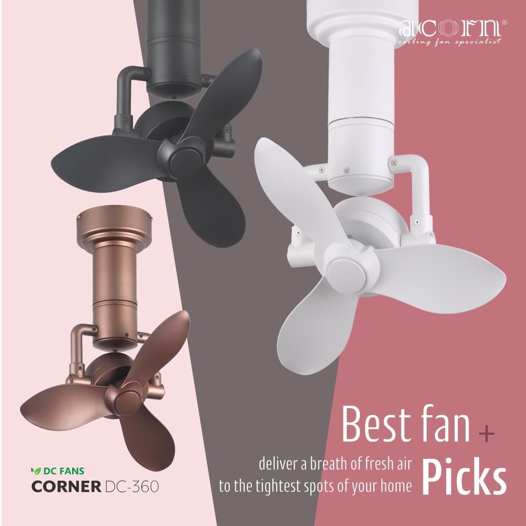 Acorn DC360 16 inch Corner Fan