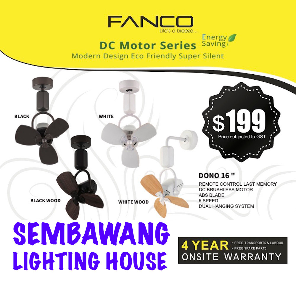 Official Fanco Ceiling Fan Dealer in Singapore