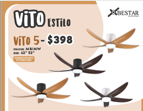 Buy Ceiling Fan with Light in Singapore