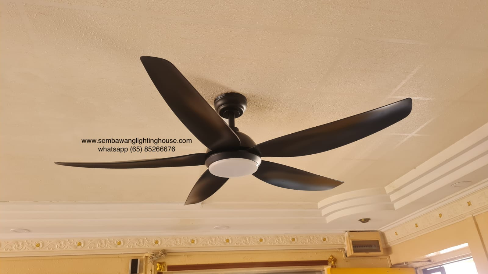 Fanco Galaxy 5B 38" 48" 56" DC LED ceiling fan. Climate Voucher ...