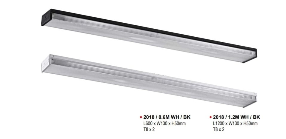 2018 4ft T8 Long Ceiling Lamp - Sembawang Lighting House Pte Ltd