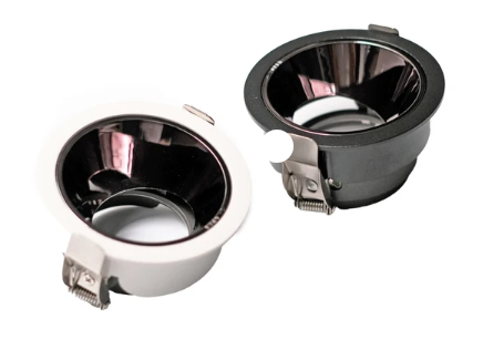 Liniq SS107 GU10 Spotlight (Black/White) (surface: 87mm, cuthole: 70mm ...