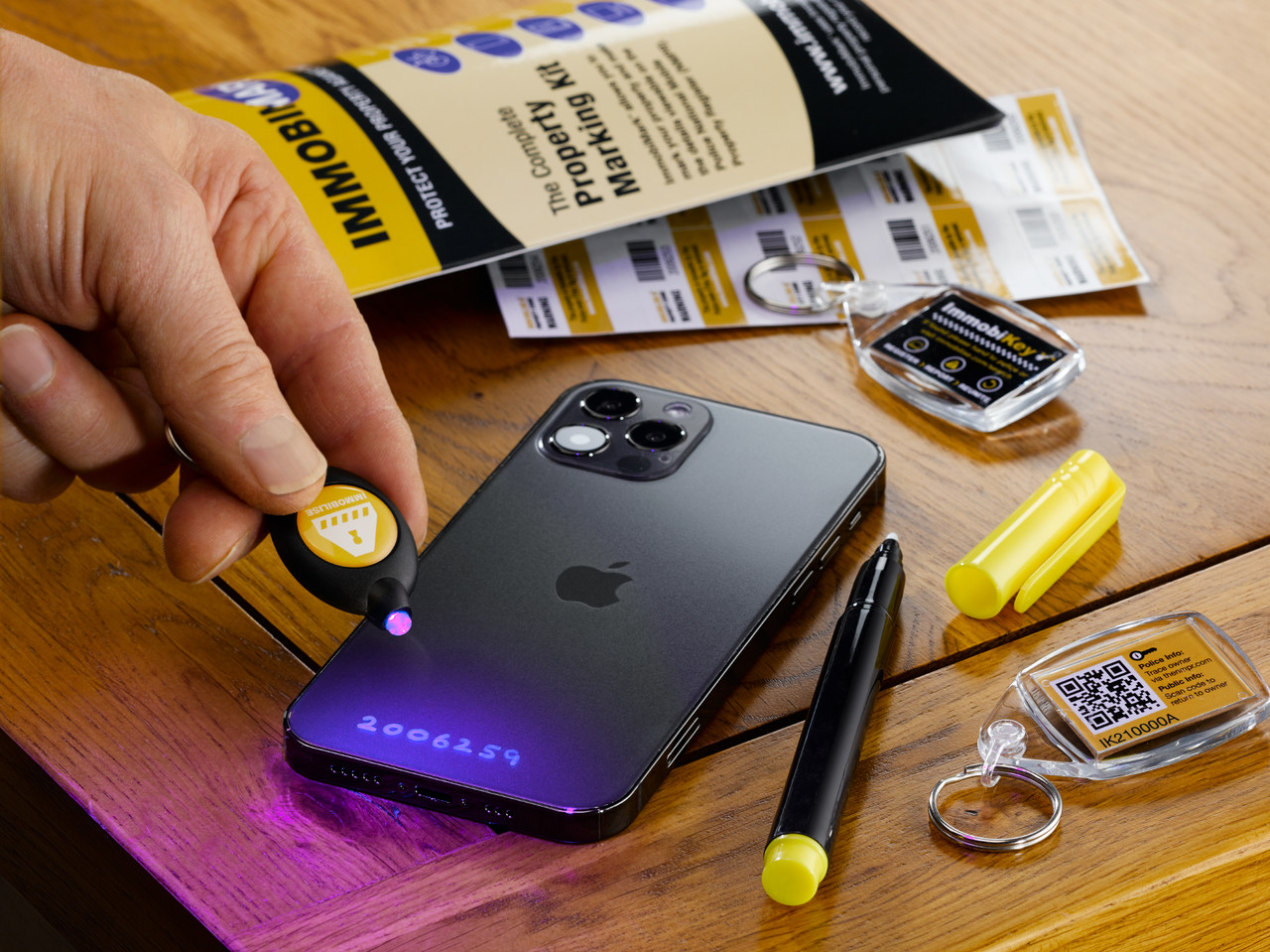 ImmobiMark - Complete Home Security Marking Kit - Immobilise Marking ...