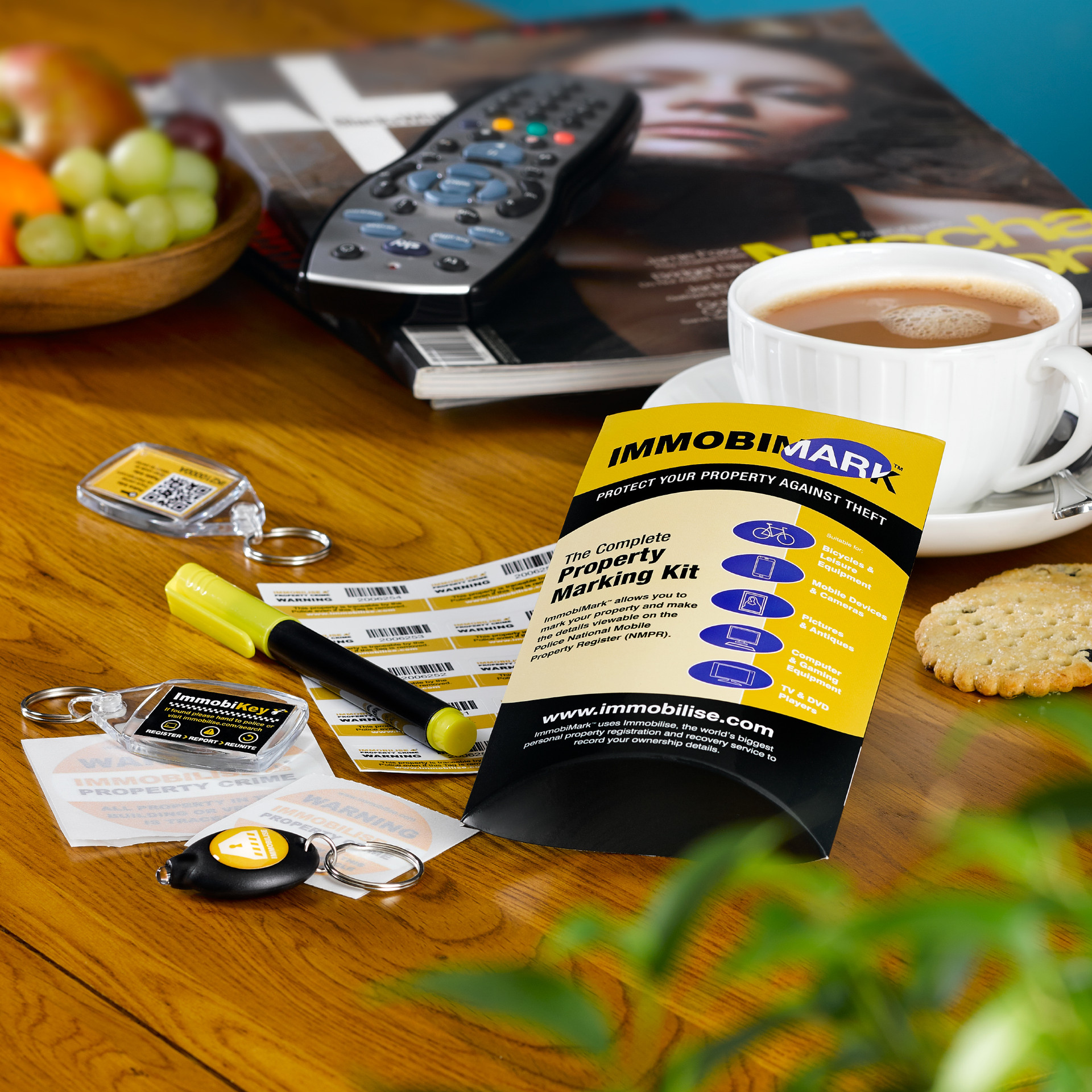 ImmobiMark - Complete Home Security Marking Kit - Immobilise Marking ...