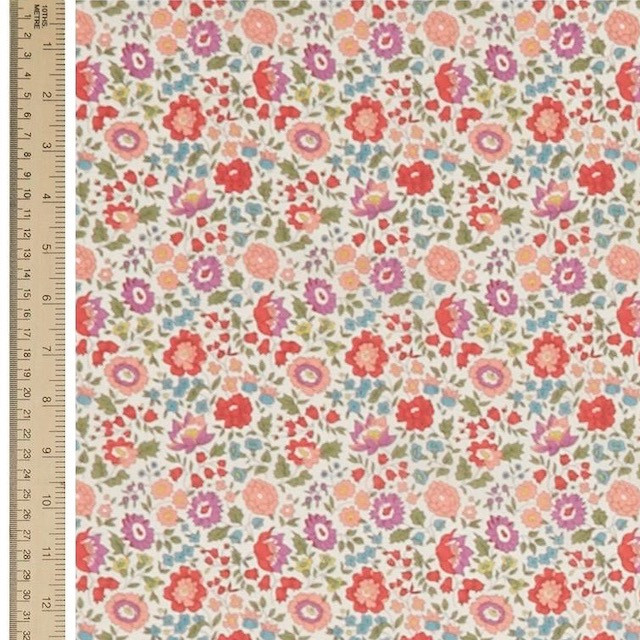 Liberty Fabrics: D'Anjo G (Pink and Blue) Tana Lawn®