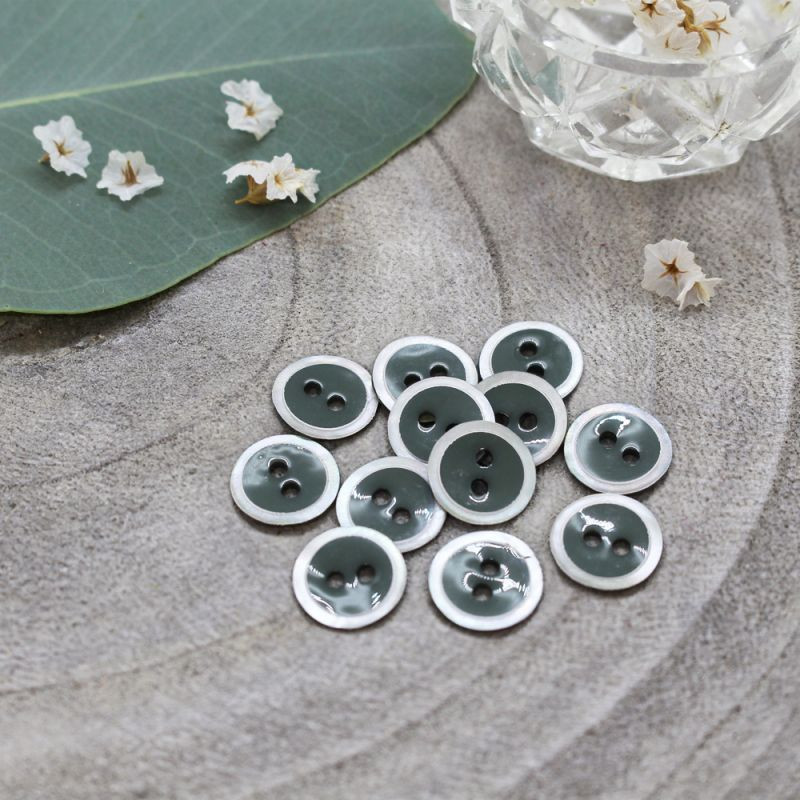 Atelier Brunette - Halo Button in Cedar (10 mm)