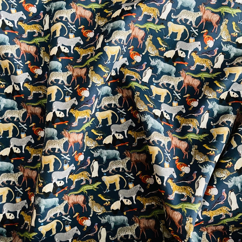 Liberty Fabrics: Quey 2 C (Dark Base) Tana Lawn®
