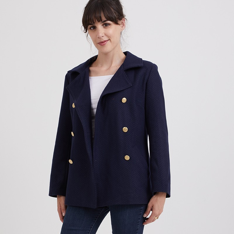 Coralie Bijasson France: Nour Peacoat Pattern