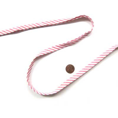 Striped Bias Tape - Double Fold 1 cm Bias Binding Tape (more options ...
