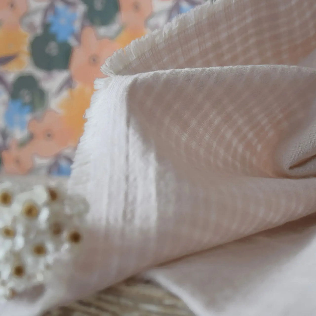 Cousette France - Square Organic Cotton in Sand (55")