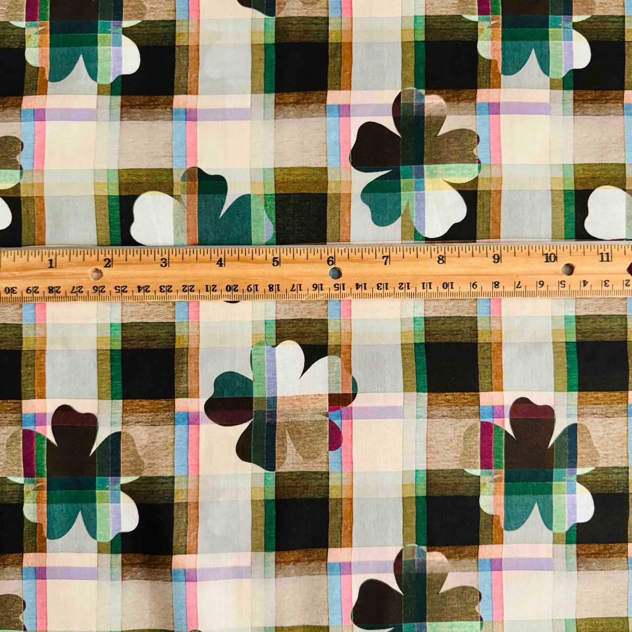 Liberty Fabrics: Tudor Petals B (Black) Tana Lawn®
