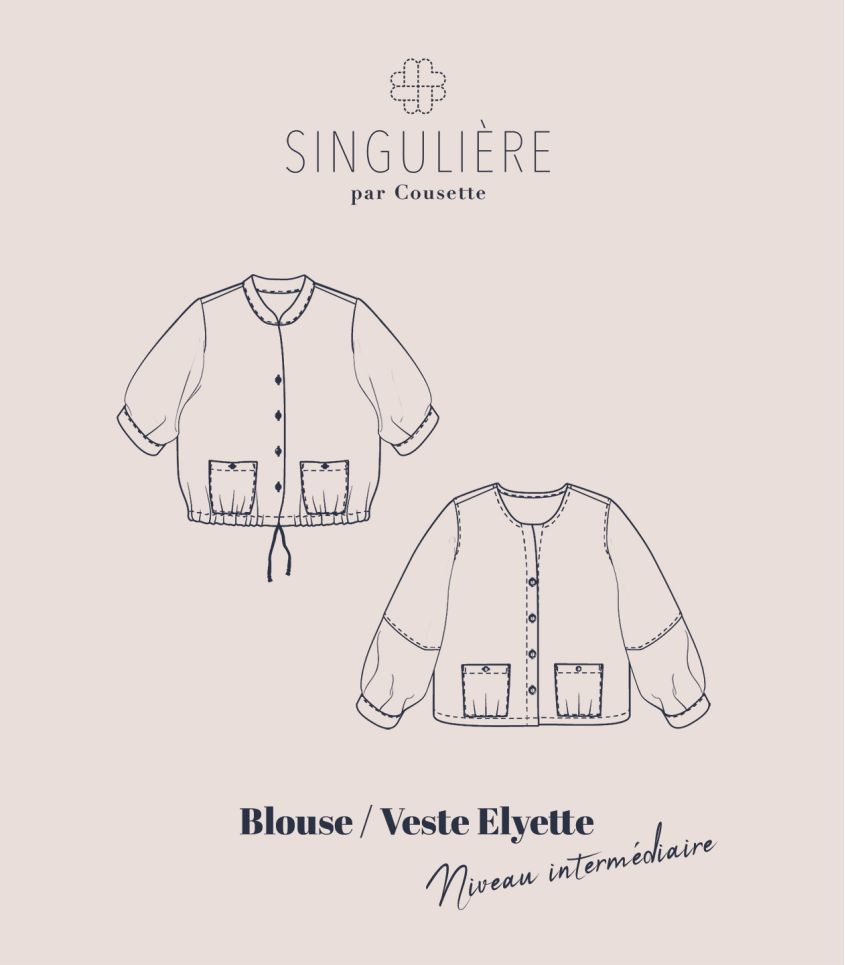 Cousette France - Elyette Blouse / Jacket Pattern