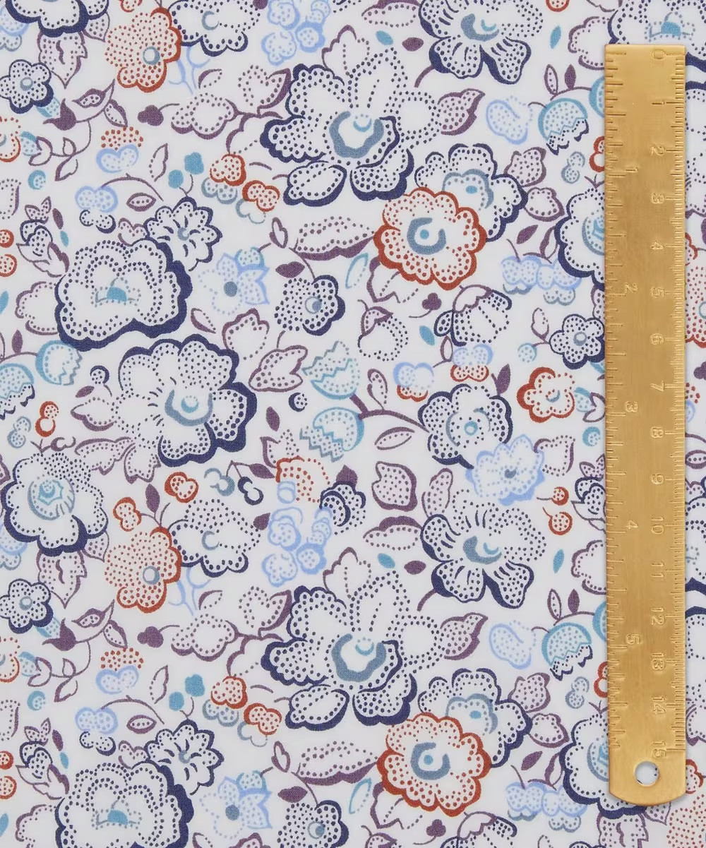 Liberty Fabrics: Betsy Dot C (blue) Tana Lawn®