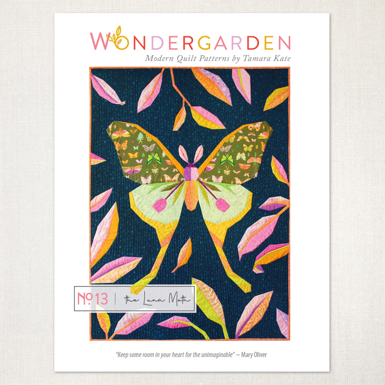 Tamara Kate Designs - The Luna Moth Quilt Pattern