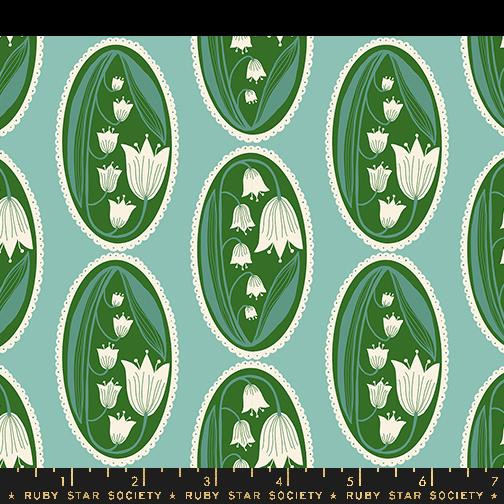 Ruby Star Society: Endpaper by Jen Hewett - Lily of the Cameo in Water