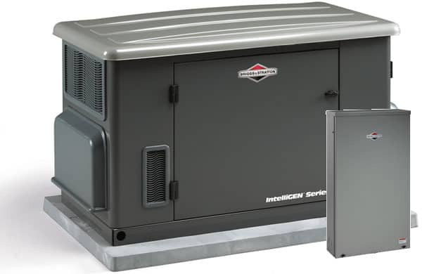Briggs & Stratton 18/20kW NG/LP Standby Generator & Dual 200 Amp/Split ...
