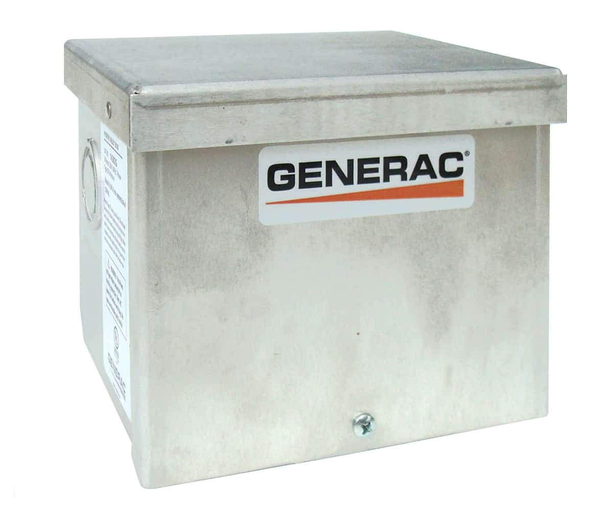 50 Amp 125V 250V Rain Tight Aluminum Power Inlet Box CS6365 By Generac ...