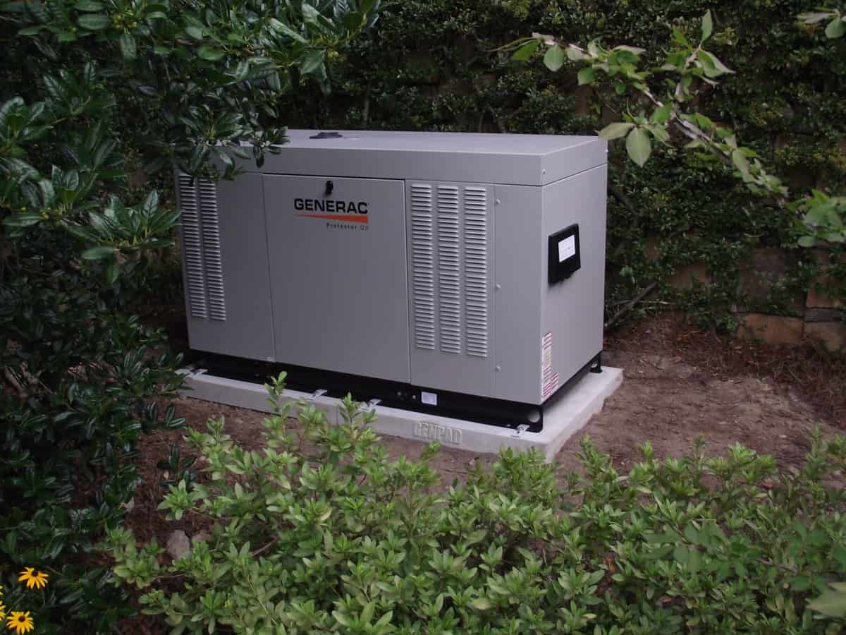 Genpad LC 4 Inch Pad for Generac Liquid Cooled Protector Gas 22-60kW ...