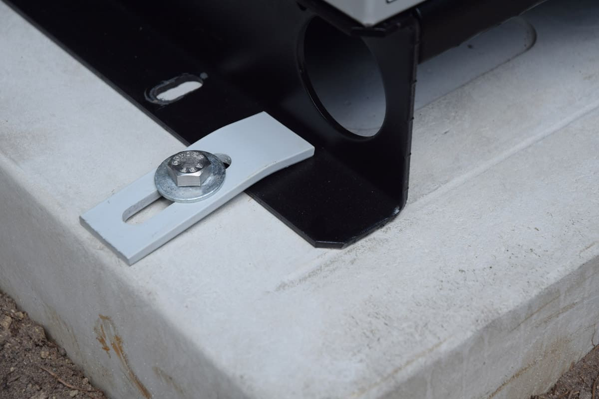 Genpad LC 4 Inch Pad for Generac Liquid Cooled Protector Gas 22-60kW ...