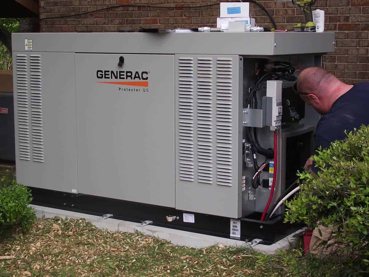 Genpad LC 4 Inch Pad for Generac Liquid Cooled Protector Gas 22-60kW ...