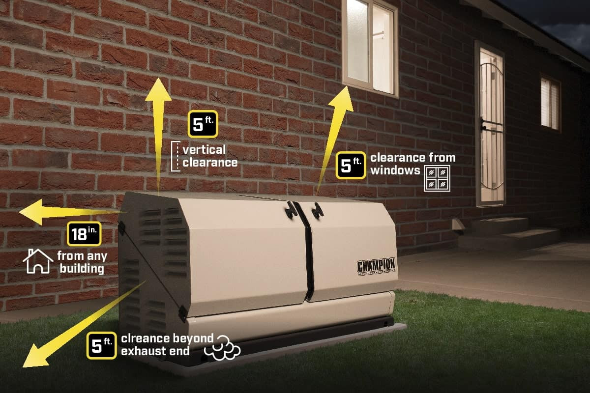 Champion 14kW Home Backup Generator + 150A ATS | Norwall