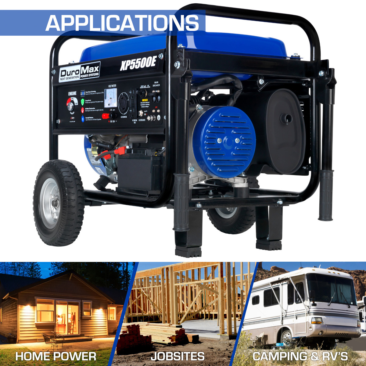 DuroMax 5500 Watt Generator XP5500E | Norwall