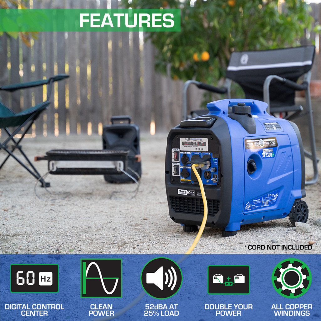 DuroMax 2300 Watt Generator XP2300iH | Norwall