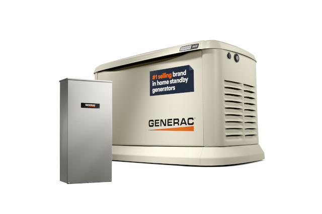 26 kW Generac Generator + 200-Amp Automatic Transfer | Norwall