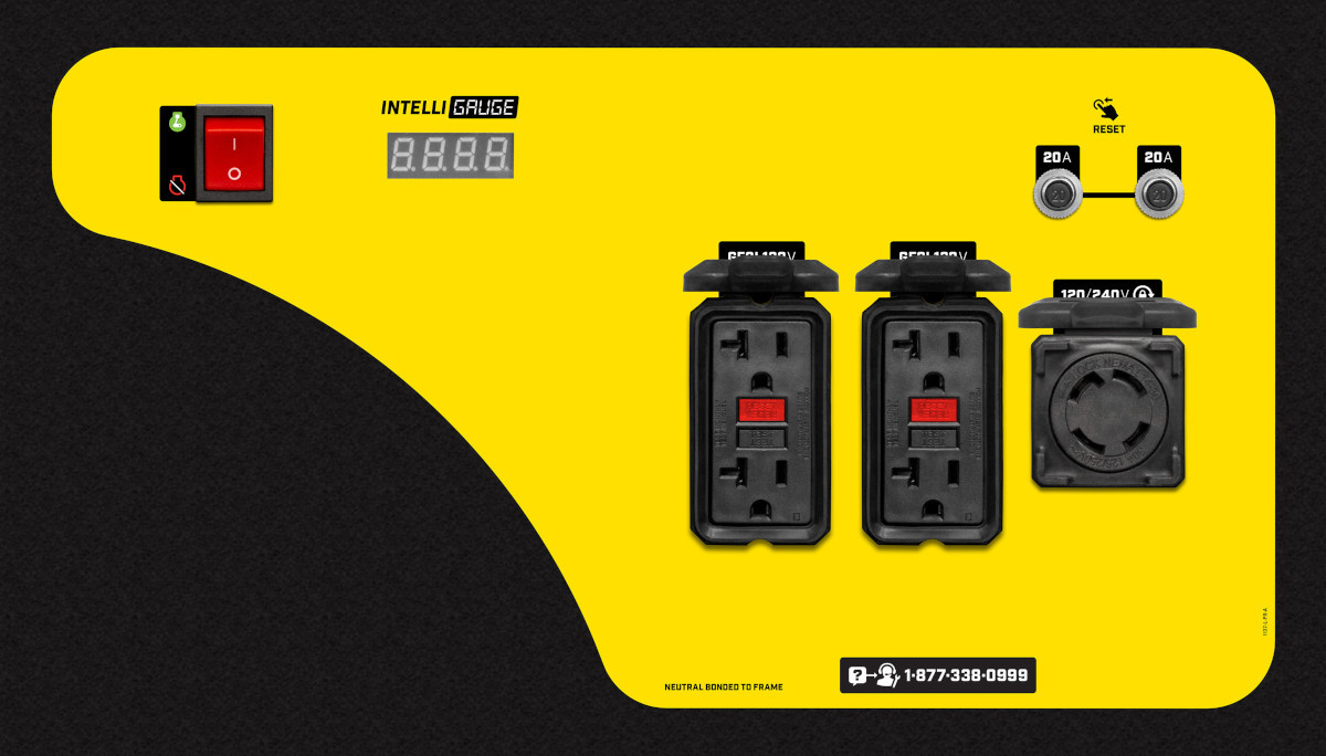 Champion 5000 Watt Generator + 25-Ft Power Cord | Norwall