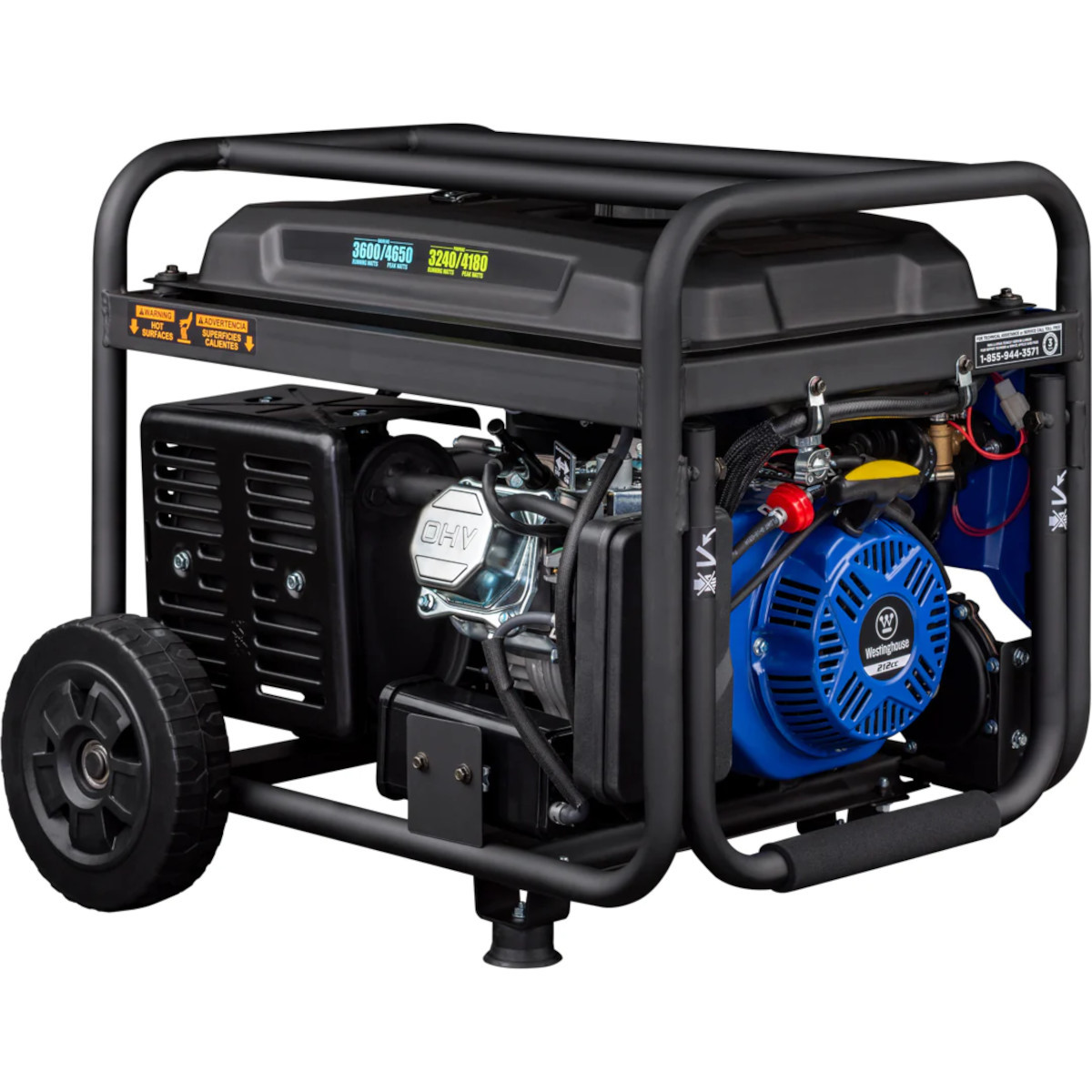 Westinghouse 3600 Watt Dual Fuel Generator CO Sense