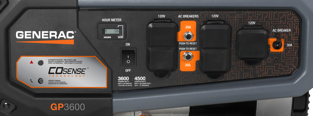 Generac gp 3600 store