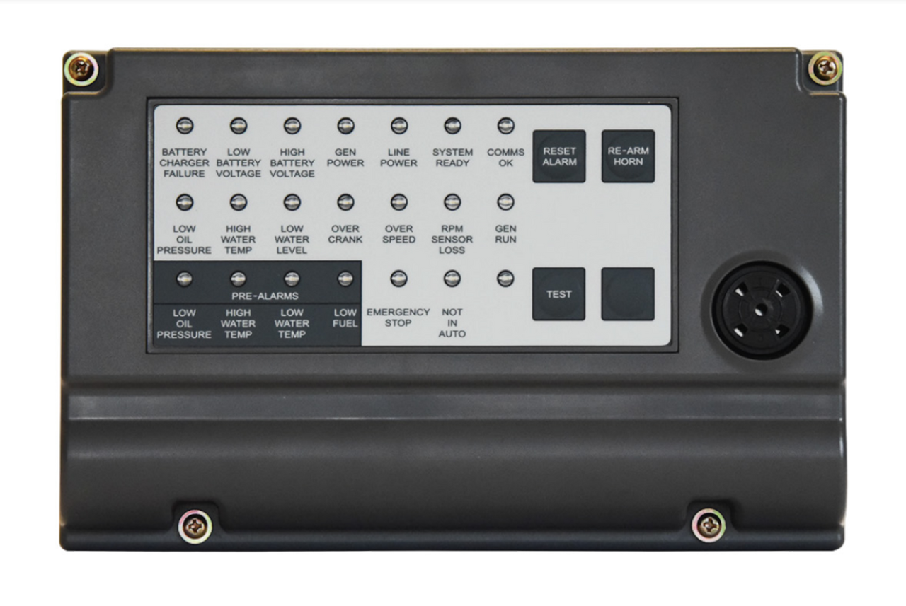 Generac Remote Annunciator w 8 Relays + Keypad & LEDs
